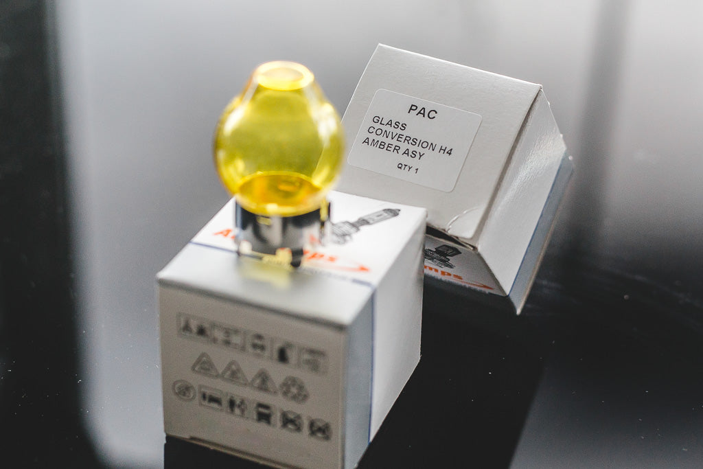 Yellow H4 Bulb Covers (French style) – Drive Classics Store